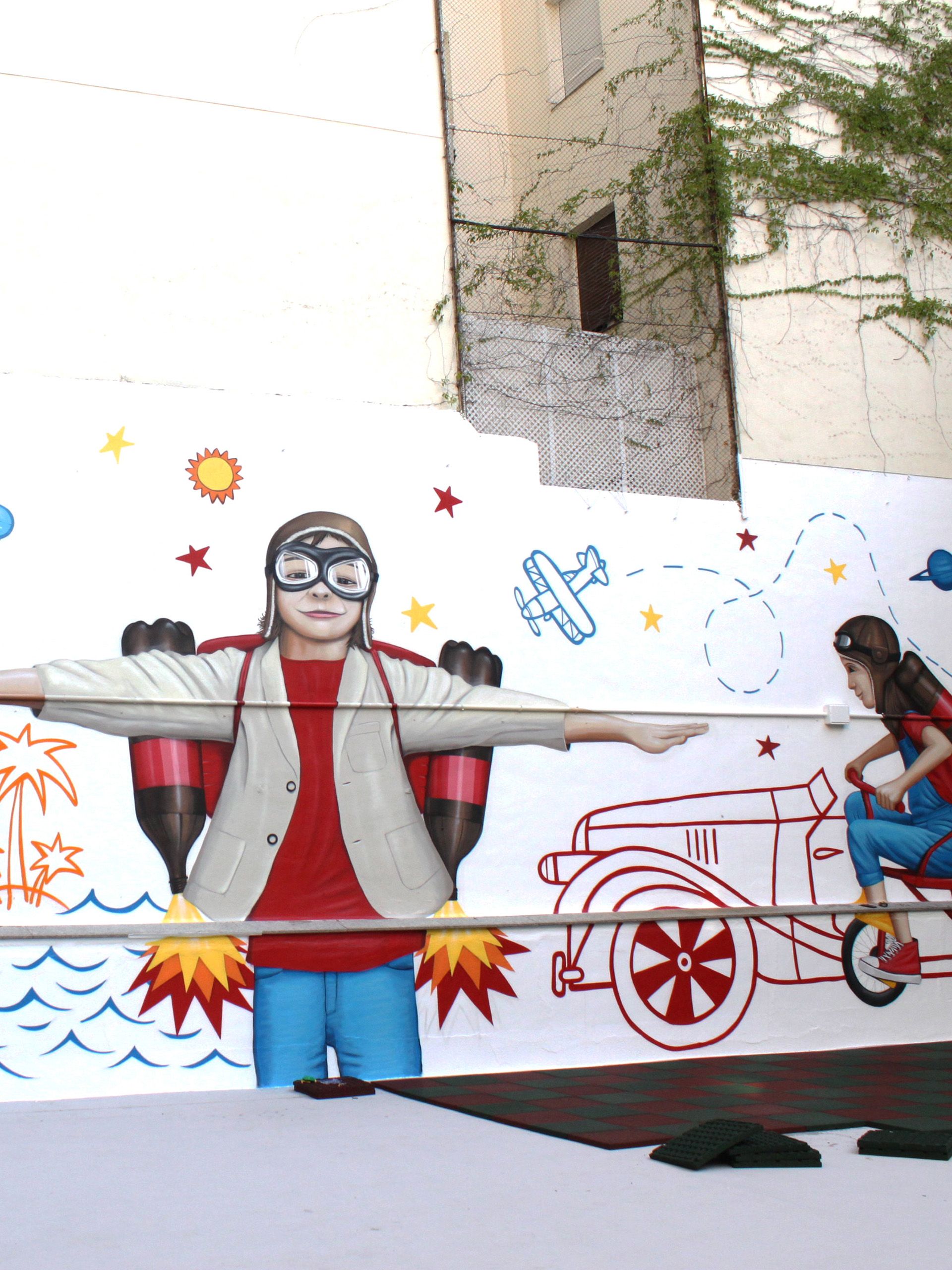 Pintura mural y graffiti profesional para empresas y particulares.